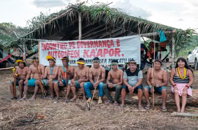 Die indigenen Ka'apor verteidigen den Amazonas Regenwald - Rettet den Regenwald e.V. - Rettet ...